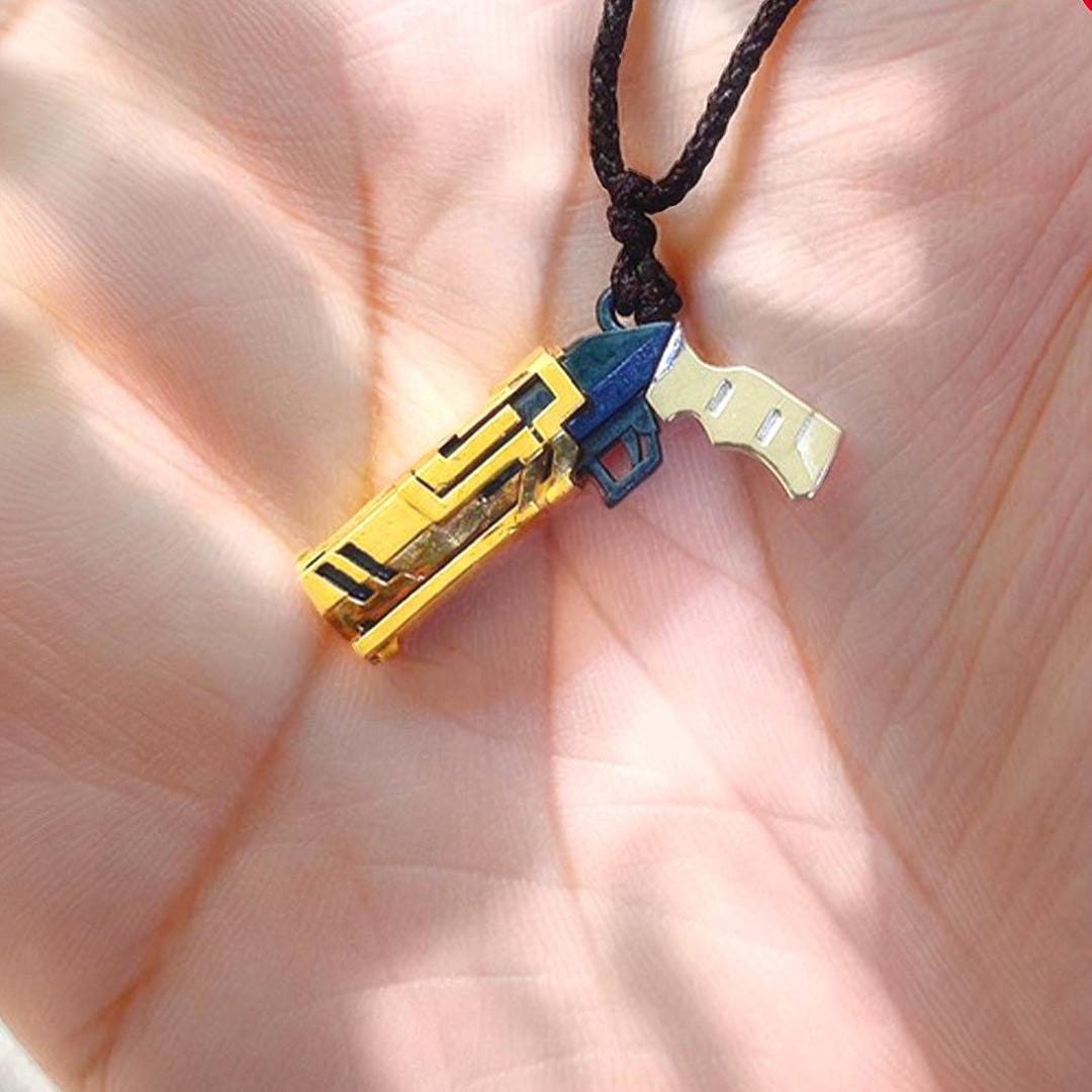 PREMIUM Fanmade Valorant Chamber Pistol Necklace, Handmade Headhunter ...