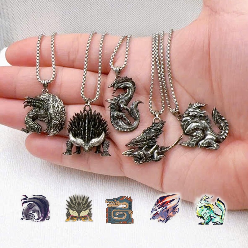 Monster Necklace - Etsy