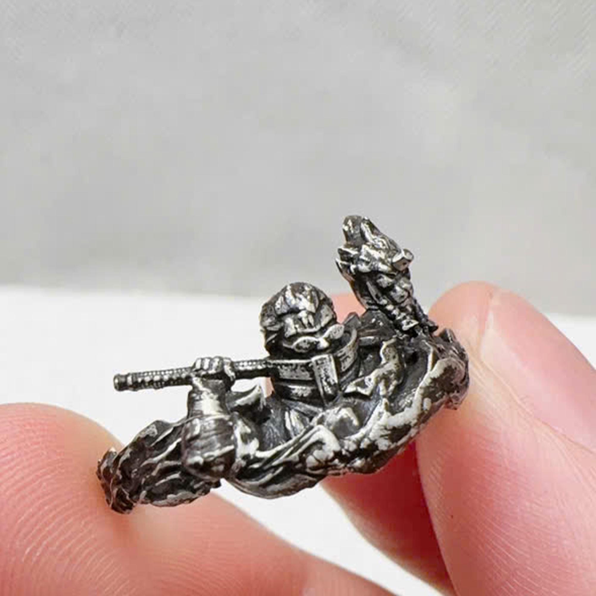 EXCLUSIVE Fanmade Final Fantasy X - Auron & Kimarhi Ring, Handmade ...