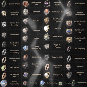 EXCLUSIVE Custom Dark Souls Ring Collection, Handmade 950 Silver Rings ...