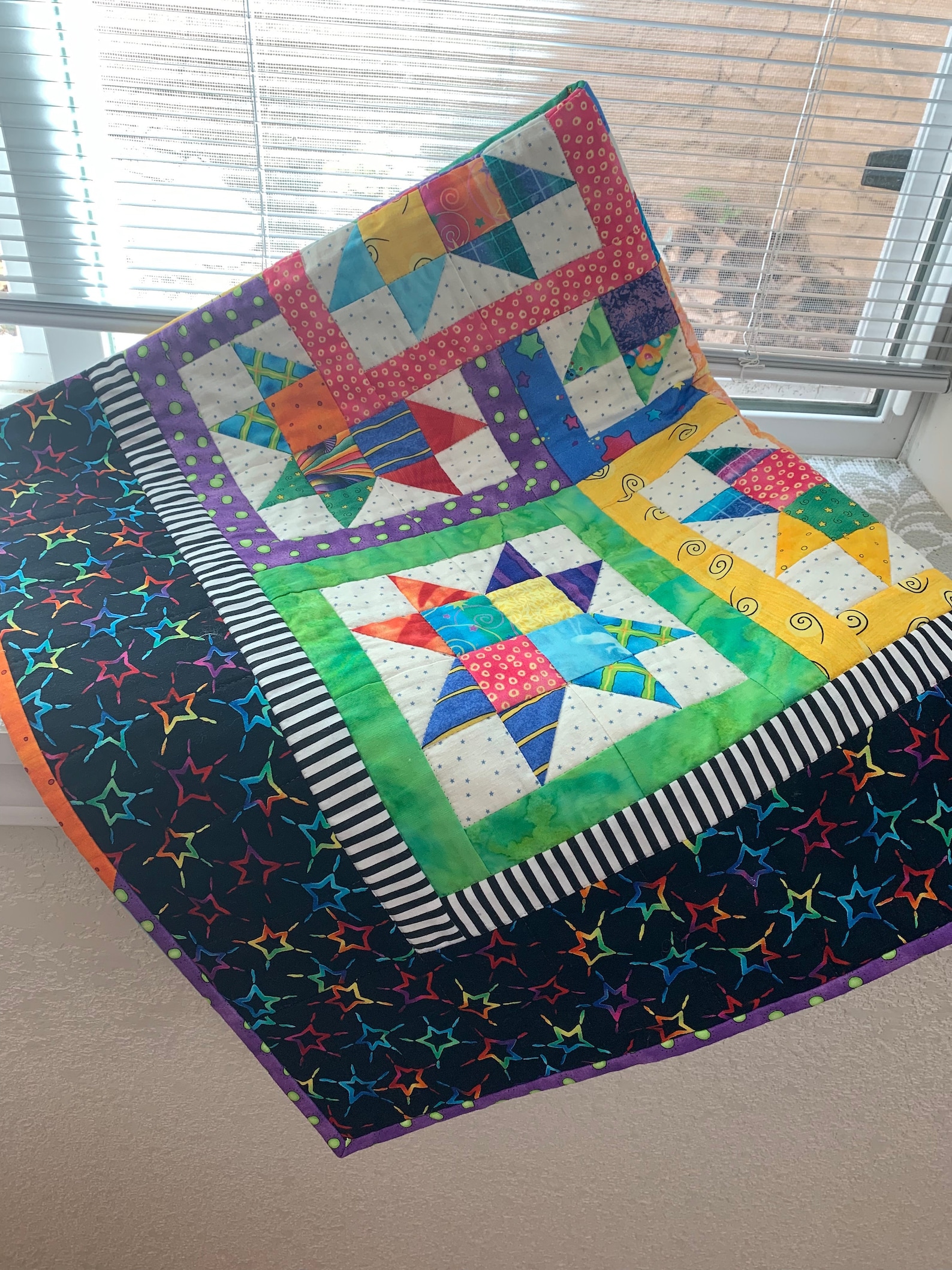 Layered Stars Quilt Pattern PDF Download #407 - Etsy
