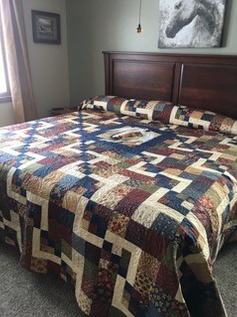 Easy PDF quilt pattern Simply Delightful Quilt Pattern in 6 | Etsy