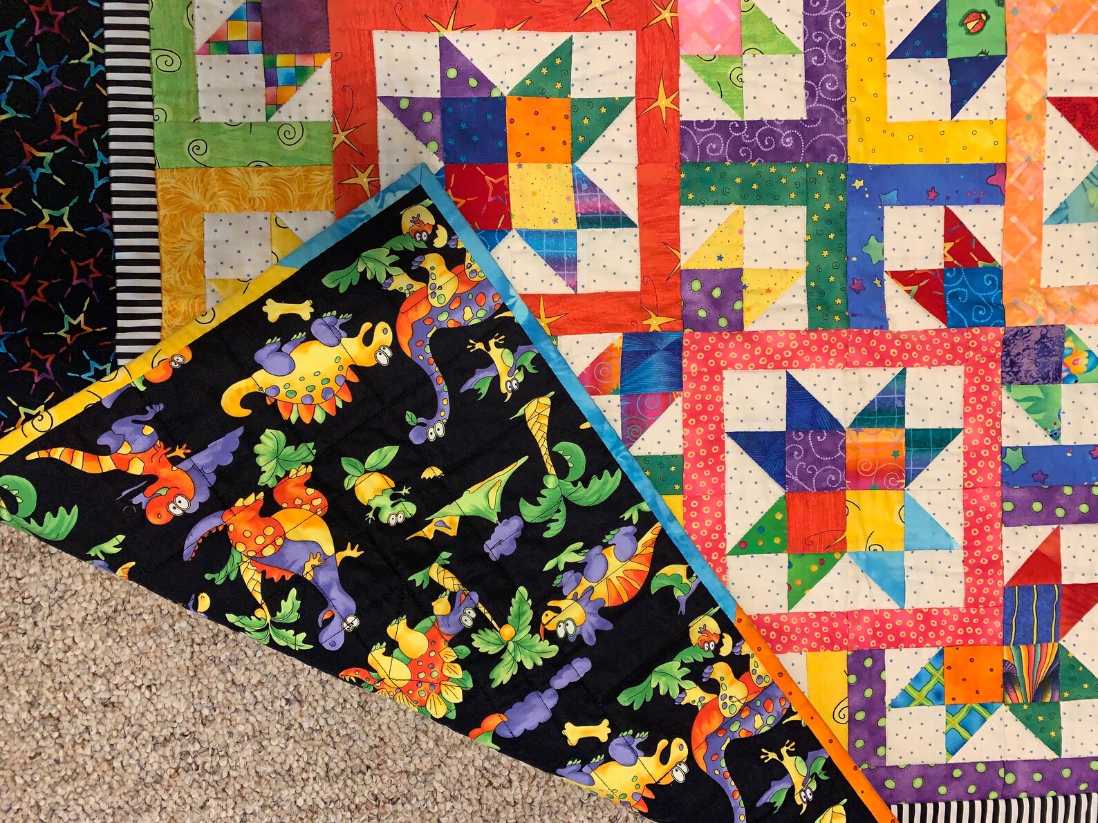 Layered Stars Quilt Pattern PDF Download #407 - Etsy