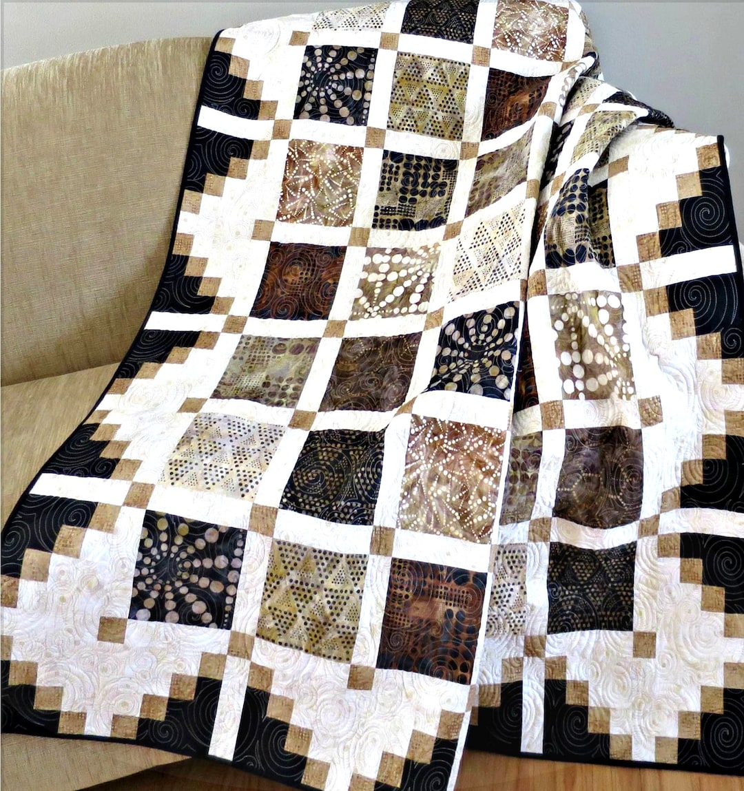 Easy Quilt Pattern, Beginner Friendly (PDF Digital Download) - Etsy