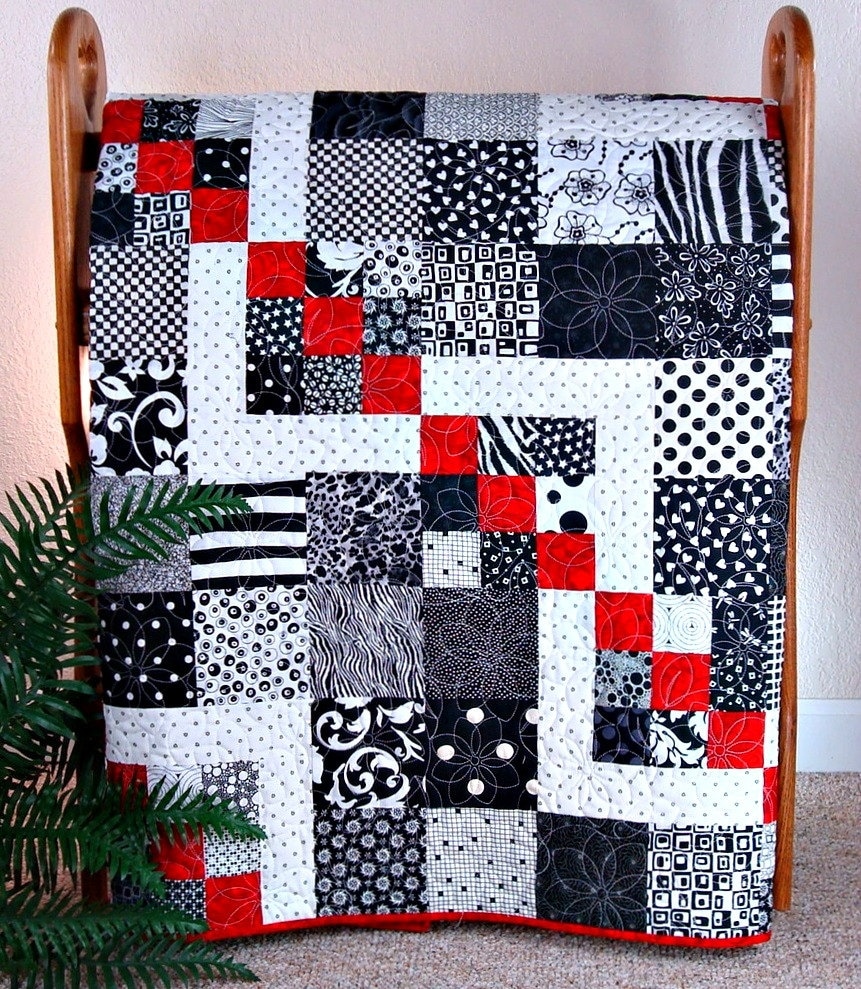 Easy PDF Quilt Pattern Simply Delightful Quilt Pattern in 6 - Etsy ...