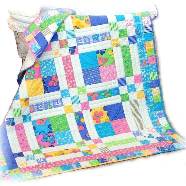 Butterfly Baby Quilt Pattern - Etsy