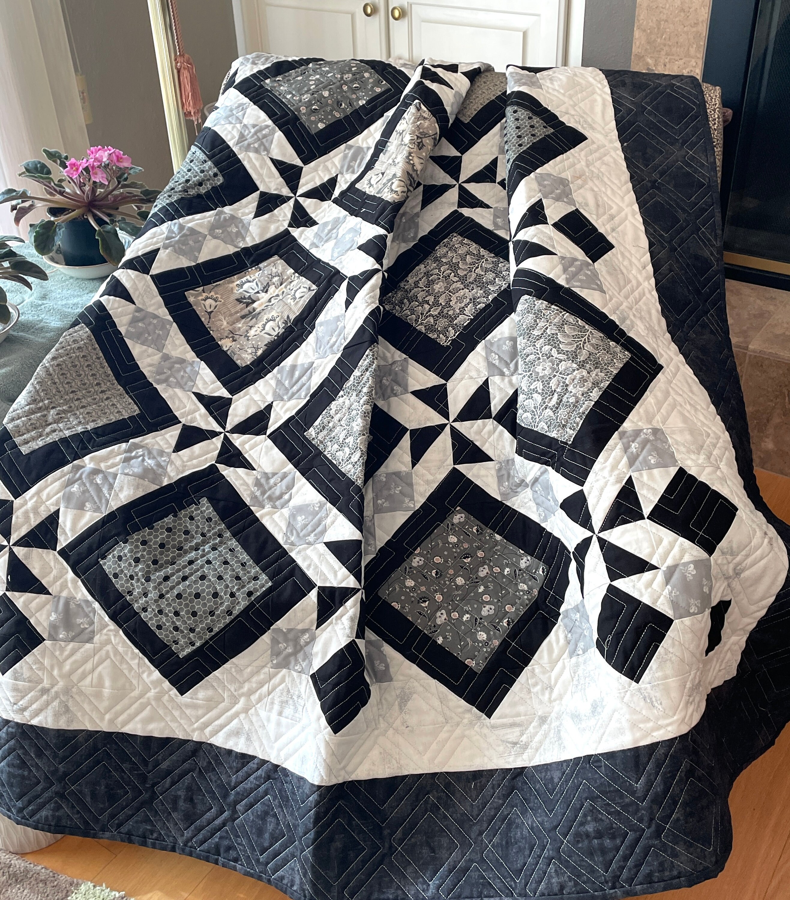 Hidden Star Quilt Pattern: Easy-to-follow Instructions (PDF Download ...