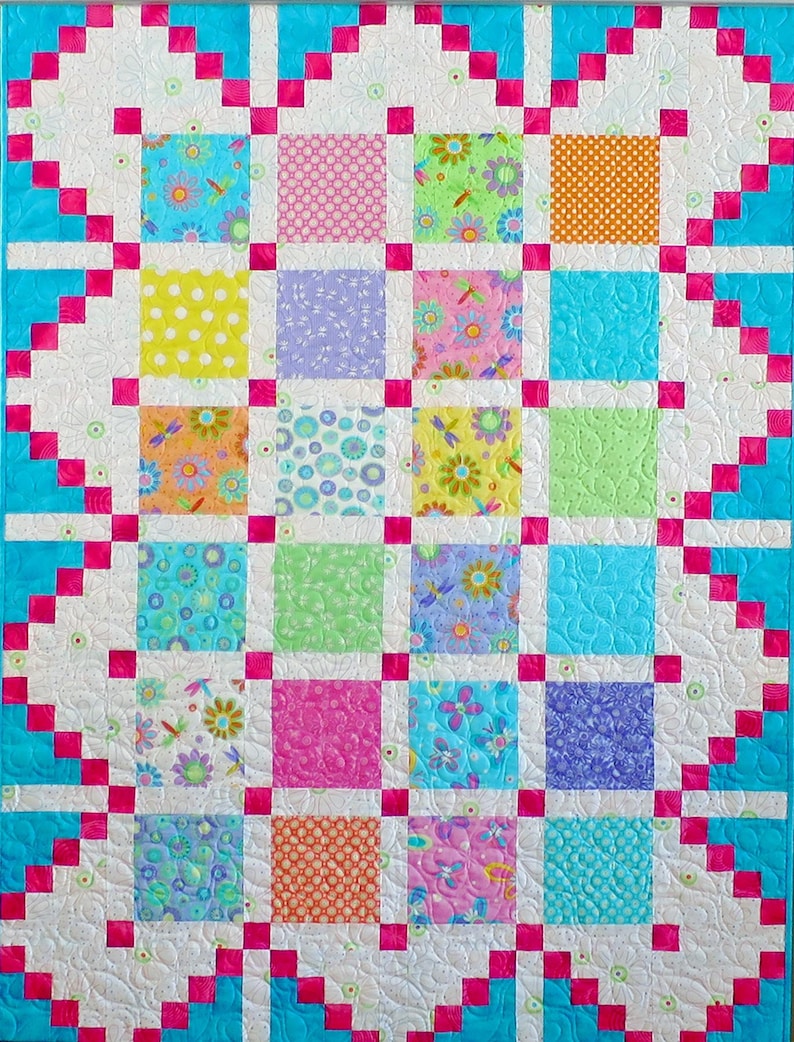 Easy Quilt Pattern, Beginner Friendly (PDF Digital Download) - Etsy