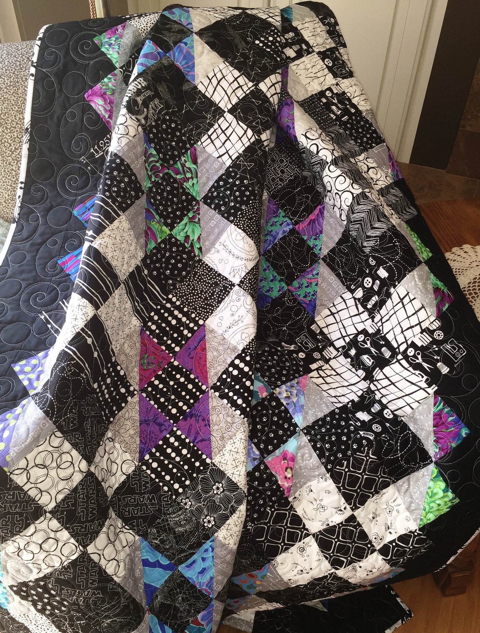 Hidden 9-patch Quilt Pattern Digital Download 446 - Etsy Canada