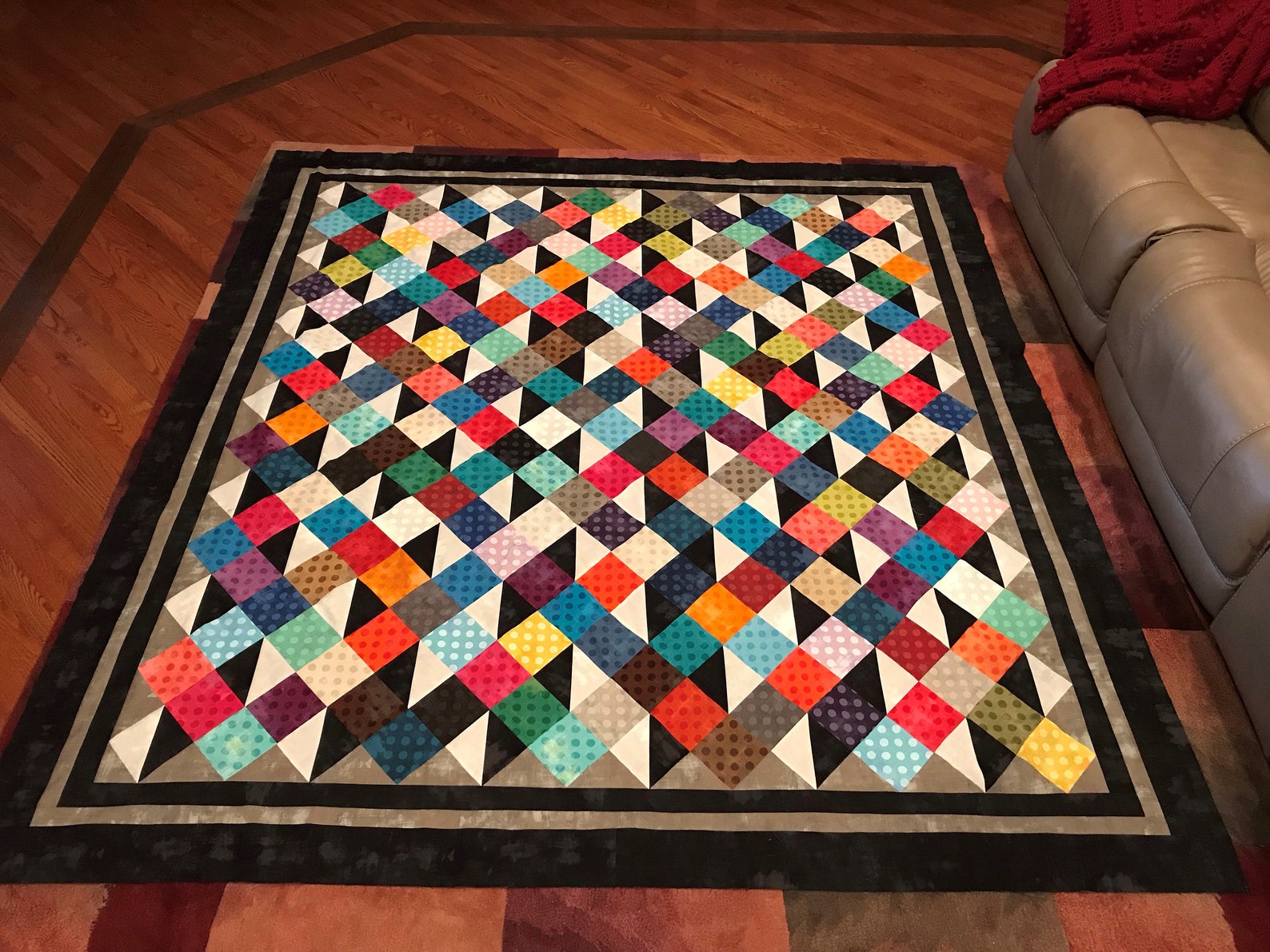 Simply Serene Quilt Pattern: Charm Pack Friendly (paper Pattern) - Etsy