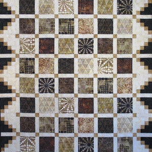 Simply Cool Quilt Paper Pattern Easy Border Free Shipping - Etsy