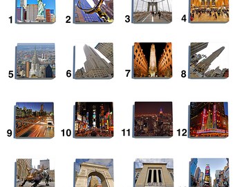 New York City Stone Drink Coaster Set Pick Any 4. | Etsy