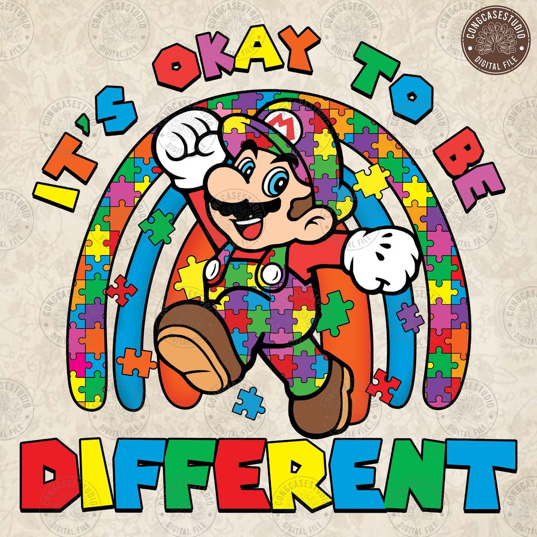 It’s Okay to Be Different Super Autism Png, Super Autism Png,autism ...