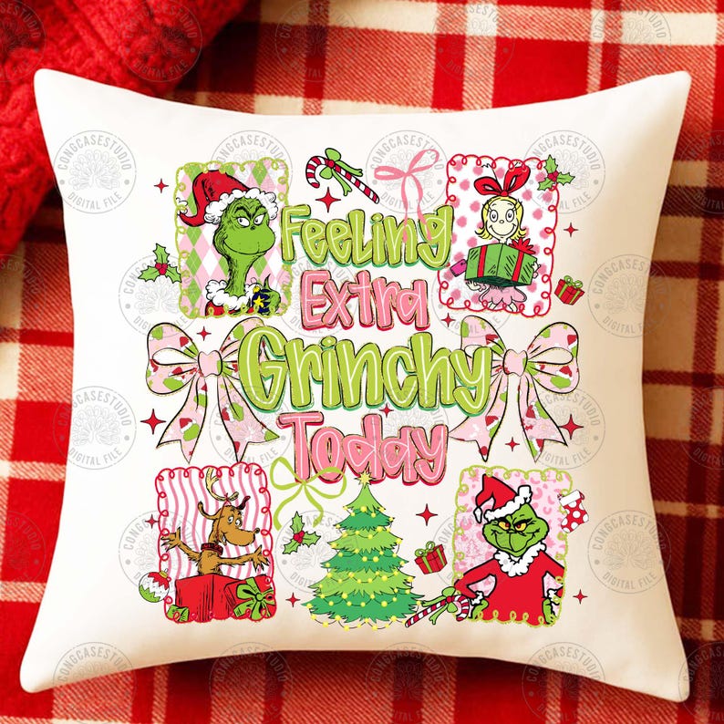 Feeling Extra Today PNG: Pink Christmas Mean Guy Shirt Design, Funny ...