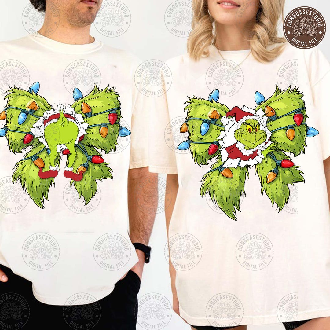 Coquette Christmas Green Monster PNG: Retro Friends Movie Character ...