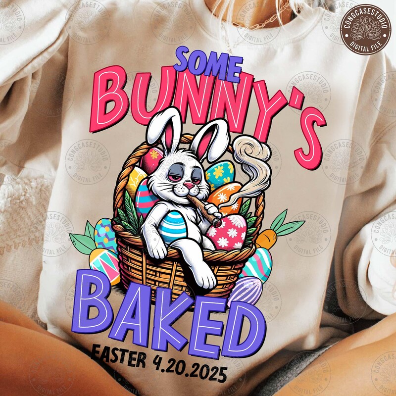 Stoned Easter Bunny - Etsy