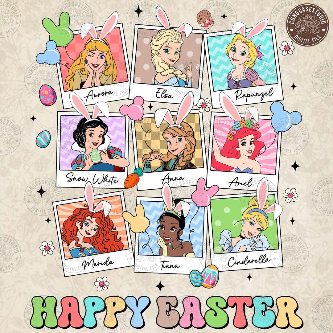 Princess Easter Coquette Png, Funny Easter Png, Easter Kids Png, Girl ...