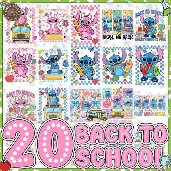 Lilo and Stitch School Supplies - Etsy