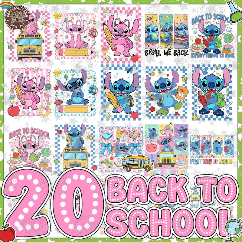 Lilo and Stitch School Supplies - Etsy