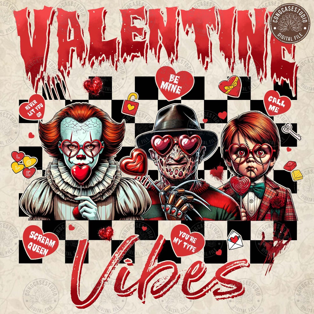 Scary Movie Valentine Png, Valentine Vibes Png, Pink Heart Valentine ...