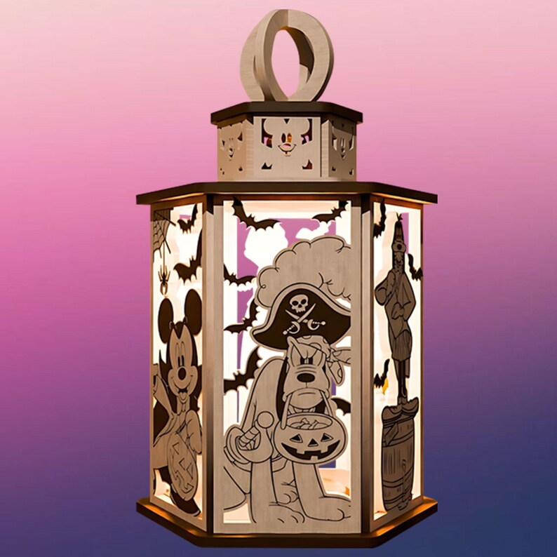 Mouse Lantern Svg, Mouse Candle Holdercartoon Lantern,halloween Candle ...