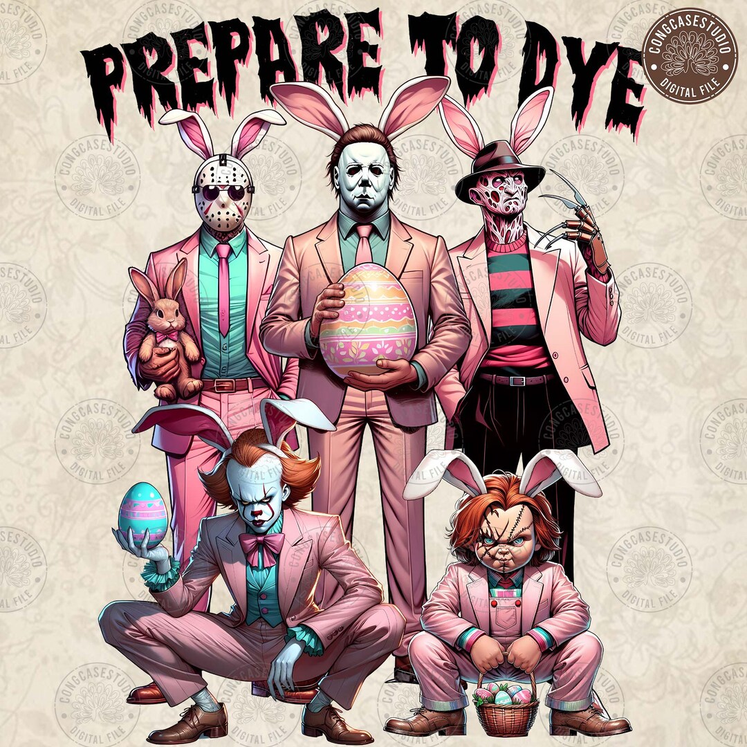 Easter Peep Png, Prepare to Dye Killer Easter Chibi Png, Horror Movie ...