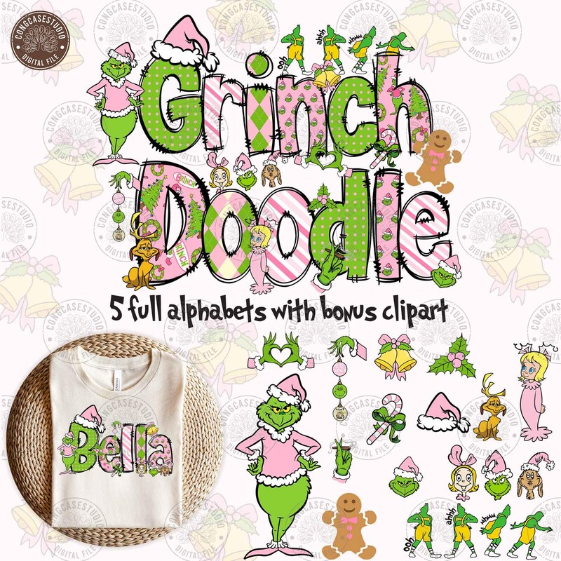 Christmas Doodle - Etsy