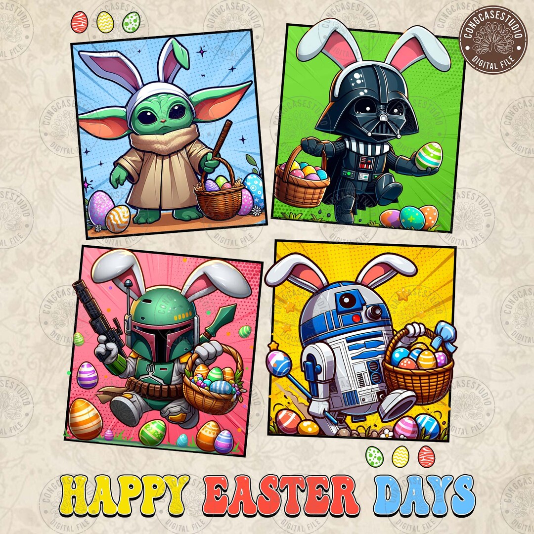 Funny Superhero Cartoon Happy Easter Day PNG, Happy Easter Day Cartoon ...