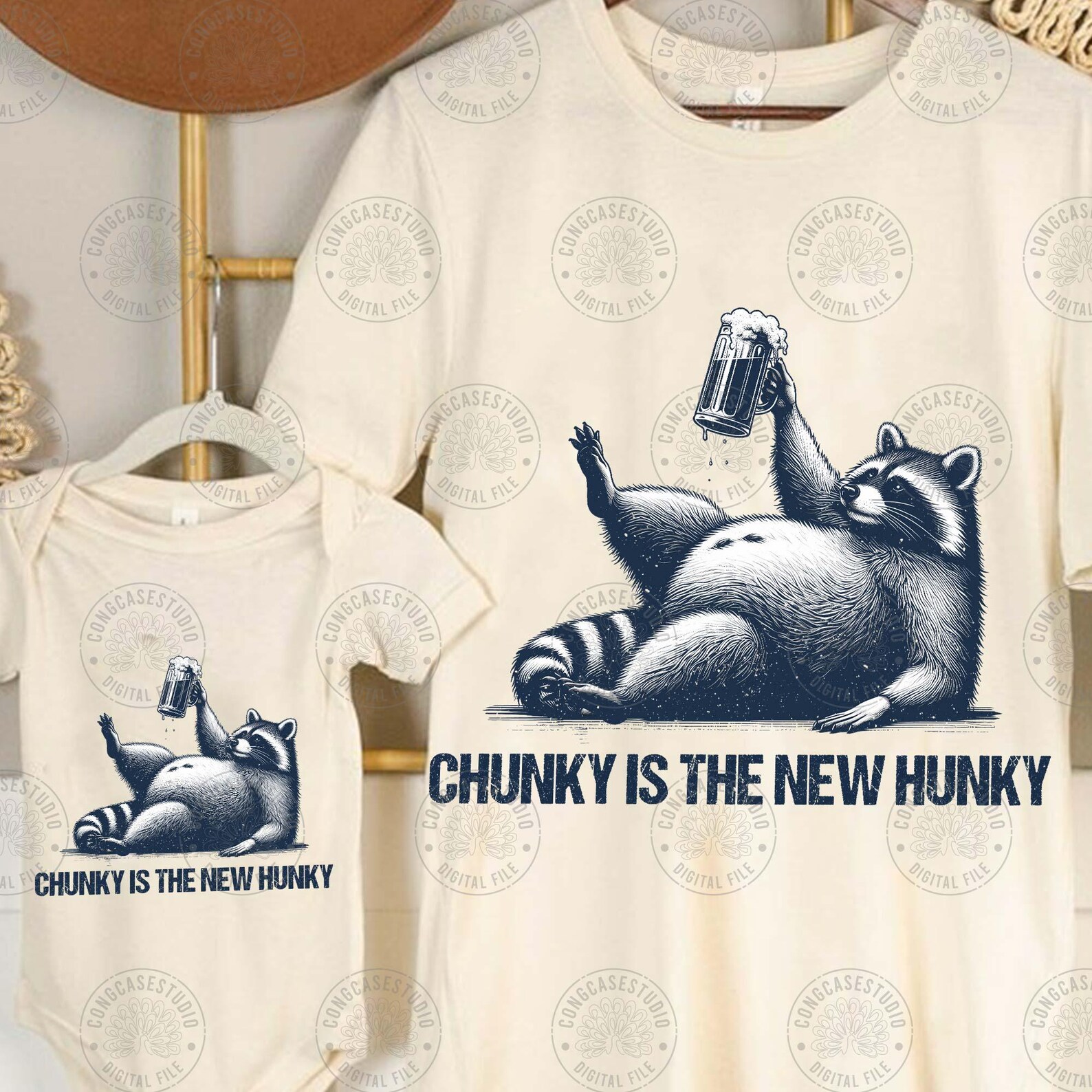 Chunky is the New Hunky Png, Funny Husband Png, Dad Bod Png, Feral Dad ...