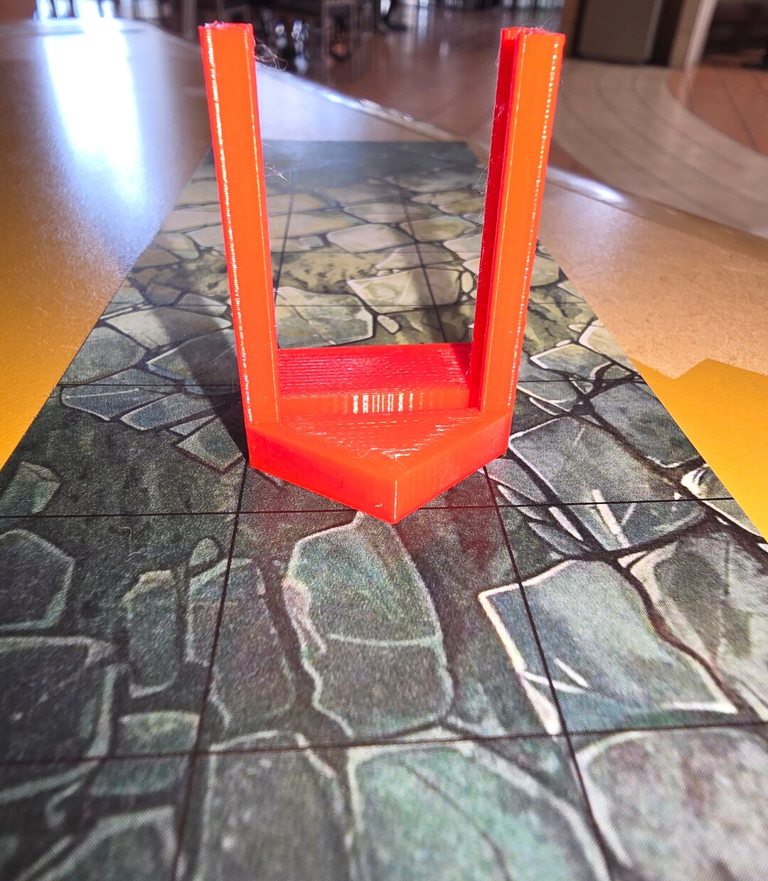 Miniframez Red Tabletop Miniature Stand for 1 Inch Square Gaming Maps ...