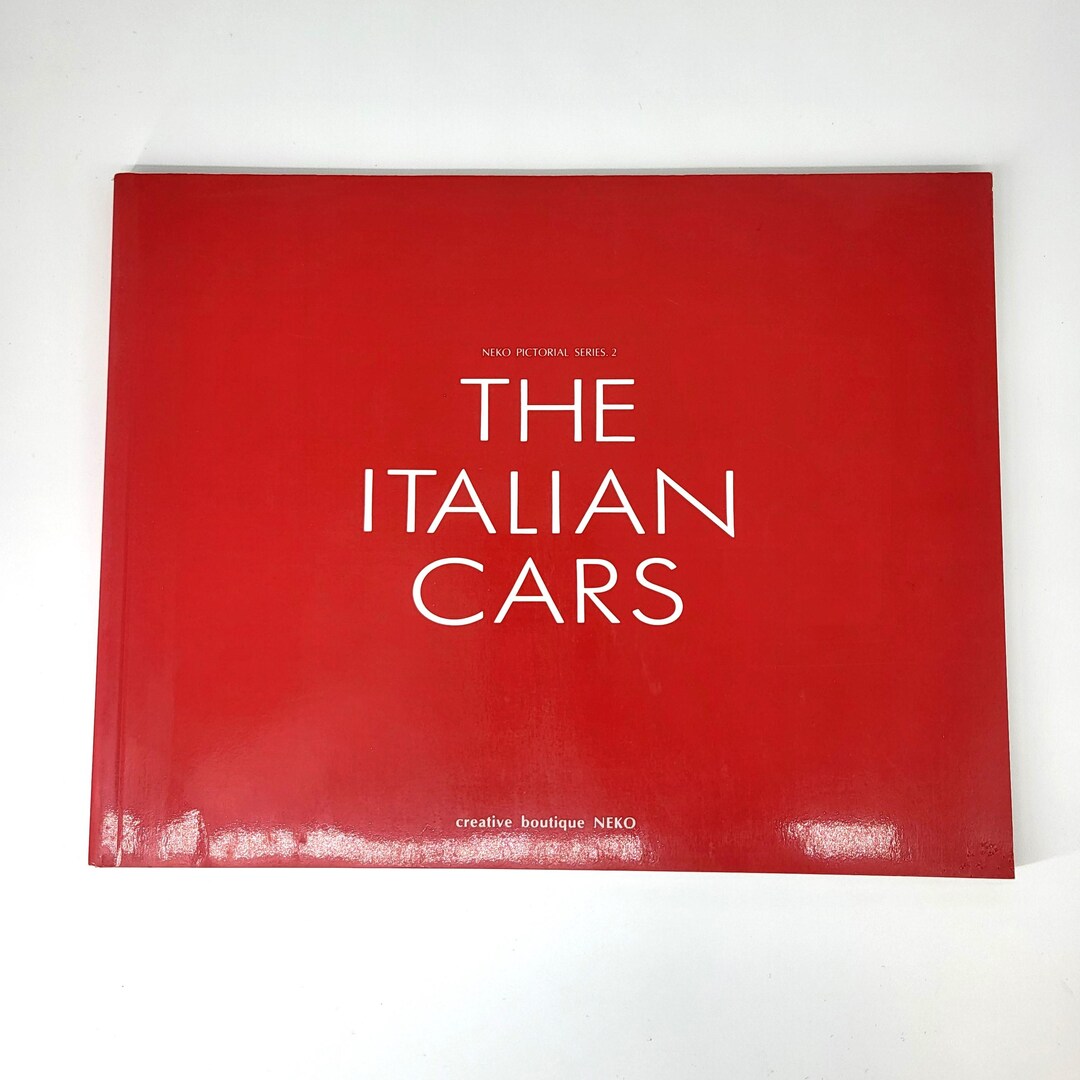 The Italian Cars - Neko Pictorial Series 2 - Vintage Car History Coffee ...