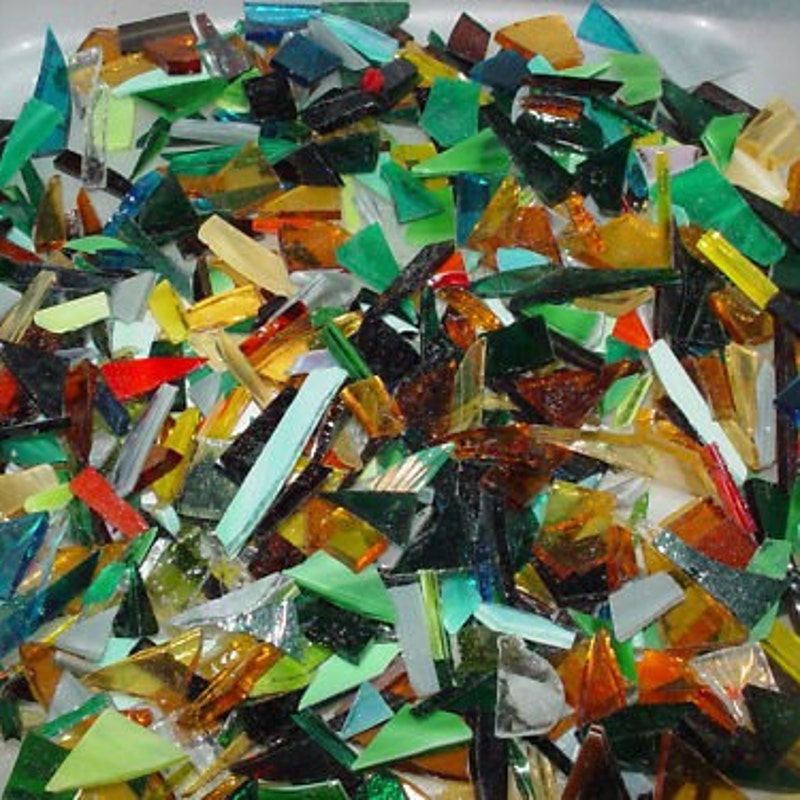 Stained Glass Scraps - Etsy