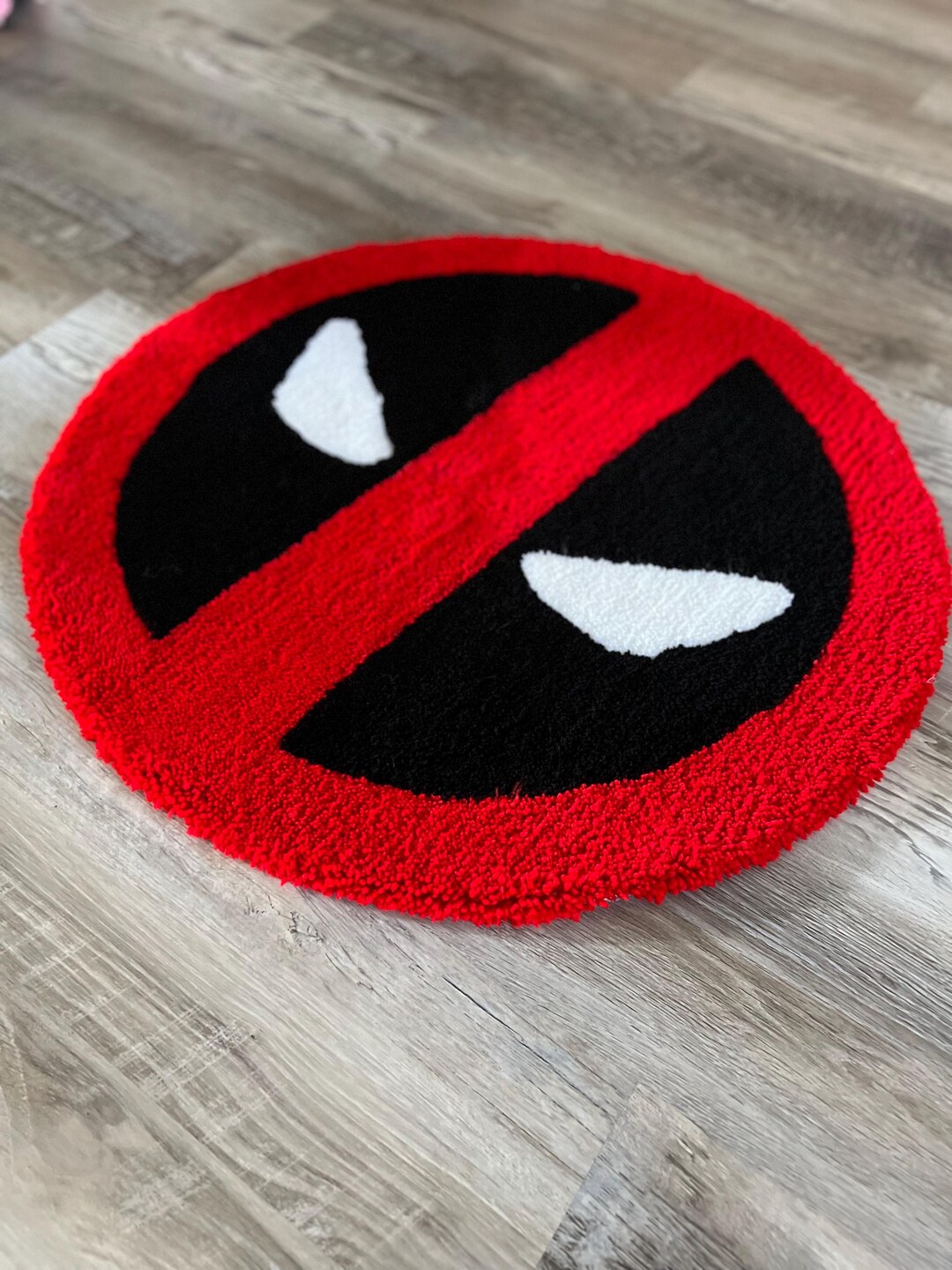 Deadpool Handmade Tufted Rug - Etsy