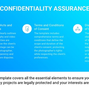 Editable Photography Consent Form | Professional, Legal, Confidential ...