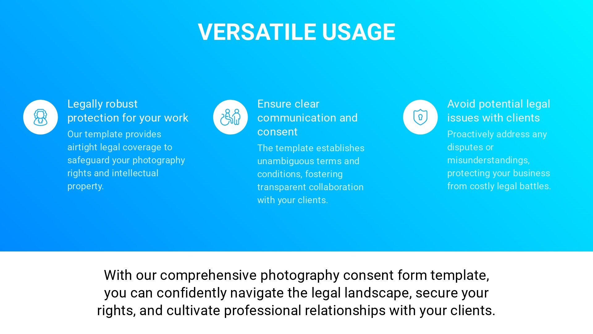 Editable Photography Consent Form | Professional, Legal, Confidential ...
