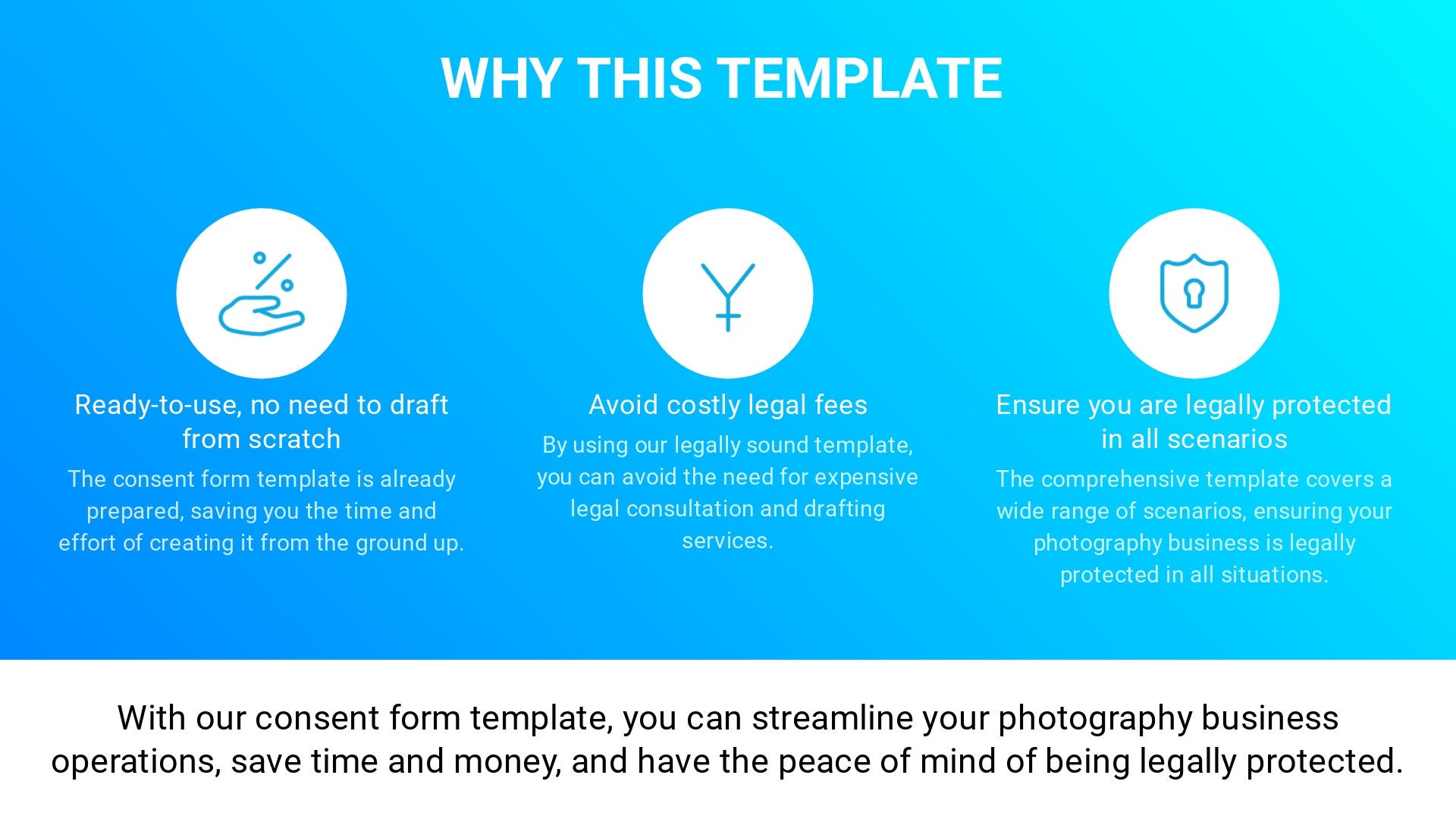 Editable Photography Consent Form Professional, Legal, Confidential ...