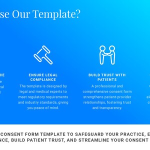 Medical Consent Form | Editable, Legal Template for Healthcare - Etsy