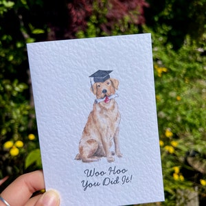 Labrador Graduation Congratulations Card - Class of 2025, Dog ...