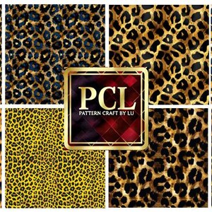 Gold Leopard Print Digital Paper, 22 Seamless Animal Print Pattern ...