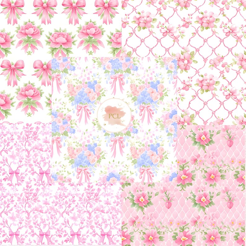 Grandmillennial Advent Calendar - 25 Whimsical Watercolor Digital ...