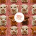Adorable Baby Highland Cow Digital Paper, Seamless Farm Animal Pattern ...