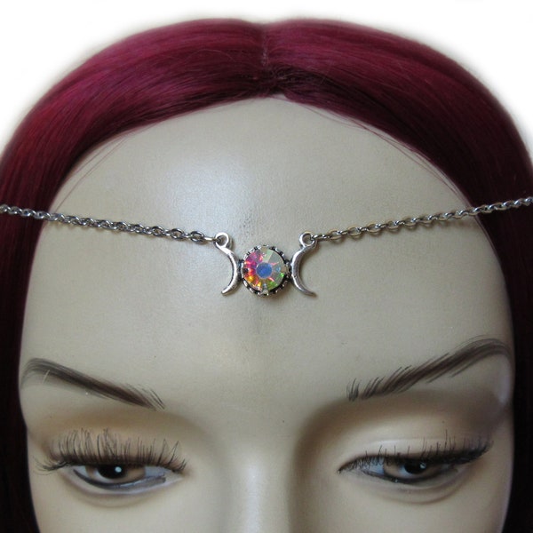 Goth Chain Headpiece - Etsy