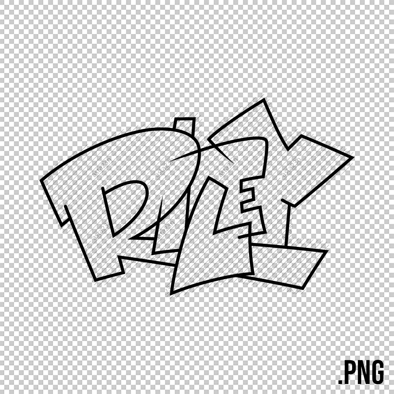 RILEY Graffiti NAME - Street Art Urban Wall TAG - Layered Vector ...