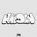 HAYDEN Name in GRAFFITI Drawing, Street Art Urban Wall Tag Style ...