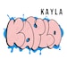 KAYLA Graffiti Name, Bubble Font, Street Art Urban Wall Tag Style ...