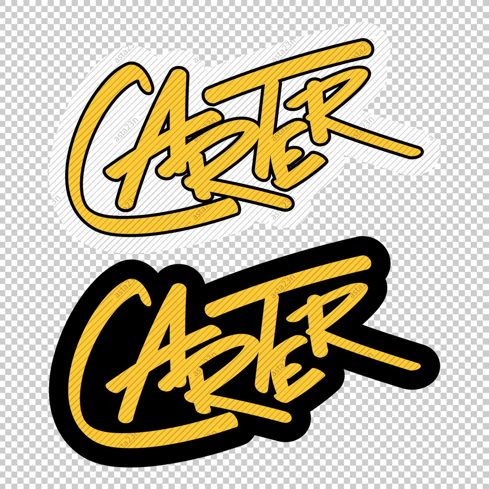 CARTER Graffiti Name, Street Art Urban Wall Tag Style Font, Digital PNG ...