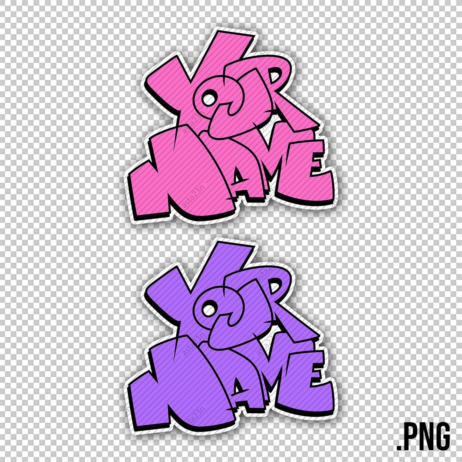 CUSTOM Graffiti NAME - Street Art Urban Wall TAG - Layered Vector ...