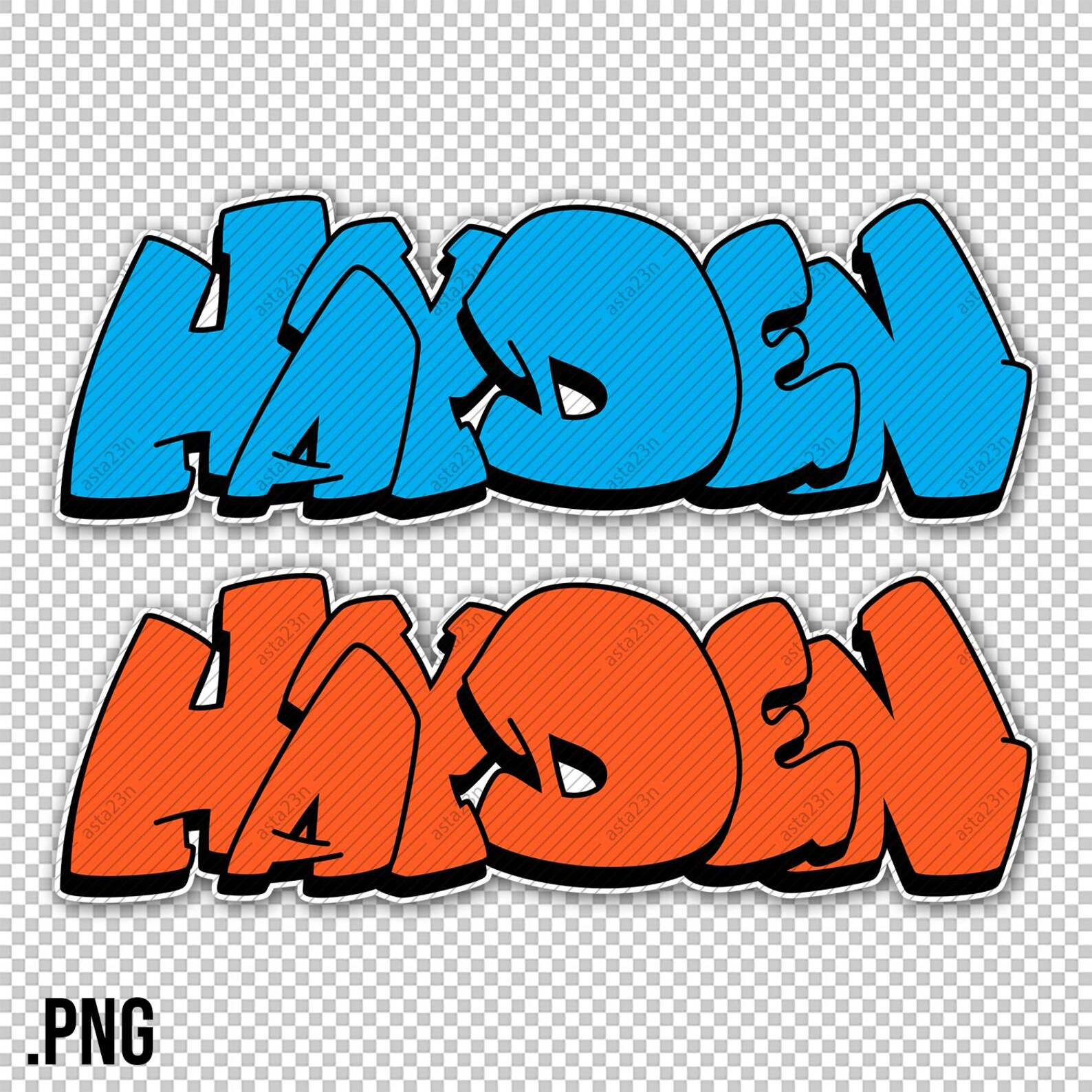 HAYDEN Name in GRAFFITI Drawing, Street Art Urban Wall Tag Style ...