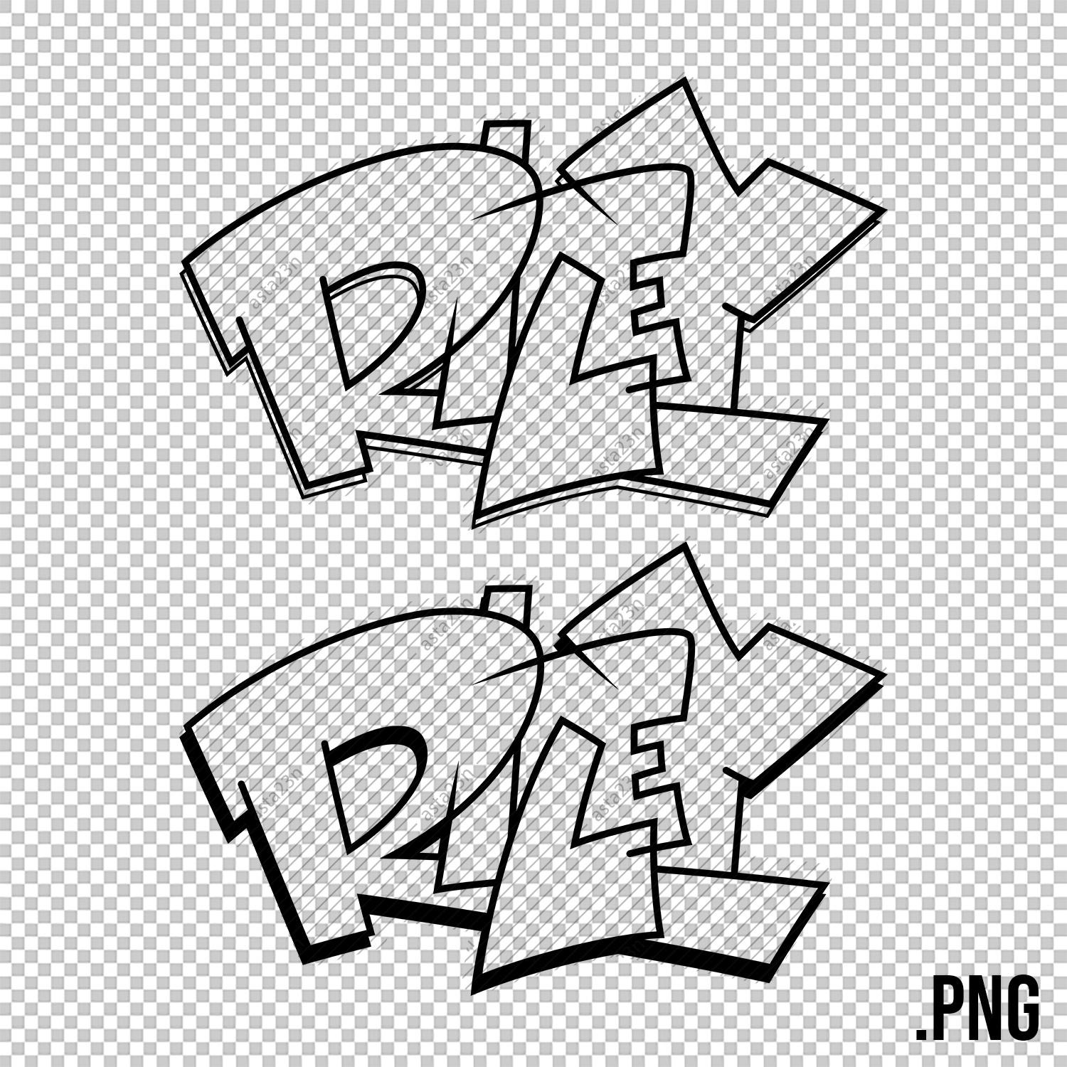 RILEY Graffiti NAME - Street Art Urban Wall TAG - Layered Vector ...