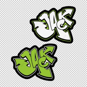 JACK Graffiti Name, Street Art Urban Wall Tag Style Font, Digital PNG ...
